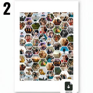 Photo Collage Multiple Photos, Custom Collage, Picture Personalized ...