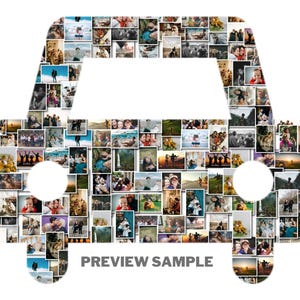 Car Photo Collage Multiple Photos, Custom Collage, Picture Personalized ...