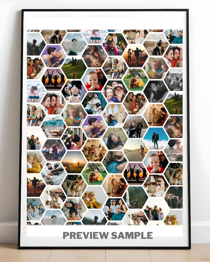 Photo Collage Multiple Photos, Custom Collage, Picture Personalized ...