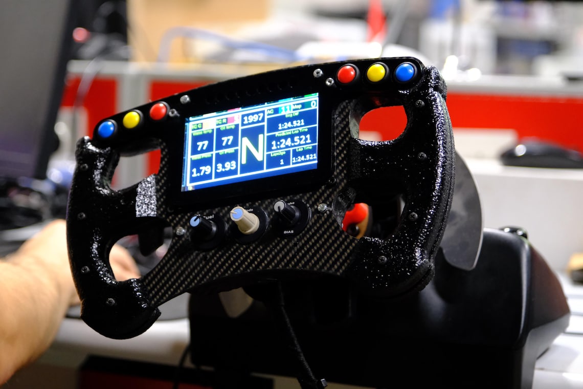 Sim Racing Steering Wheel CAD – Professional DIY Wheel Design ...