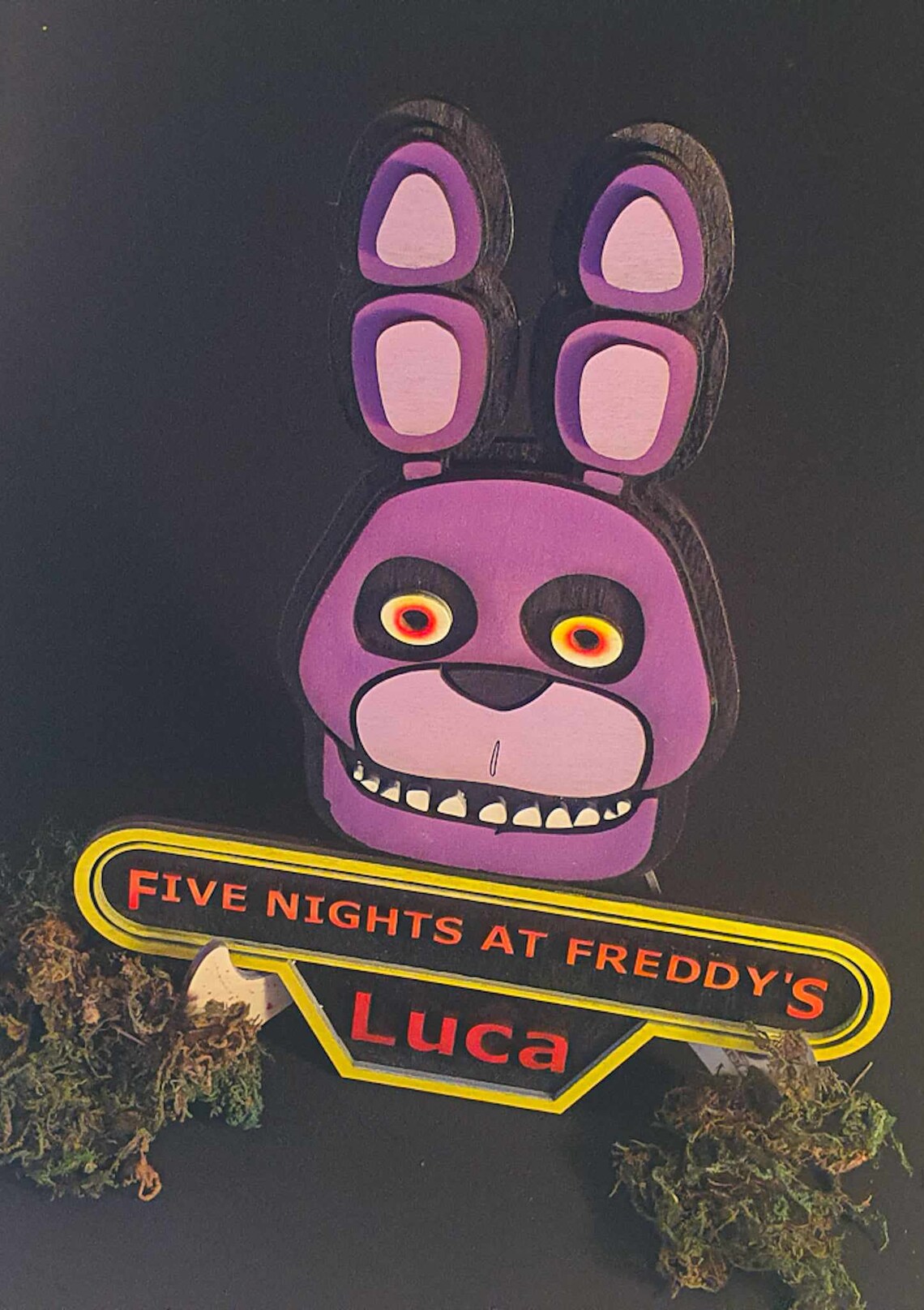 FNAF Five Nights at Freddys bonnie Wall Door - Etsy Canada