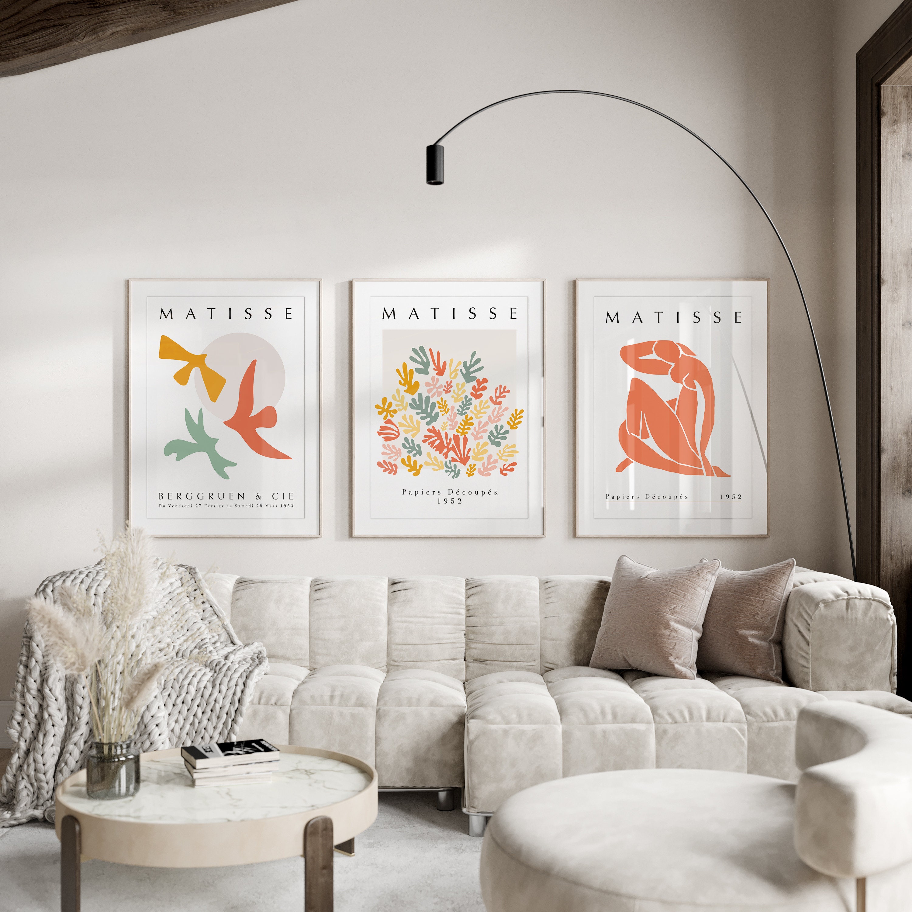 Set of Matisse Poster, Henri Matisse, Matisse Wall Decor, Exhibition ...