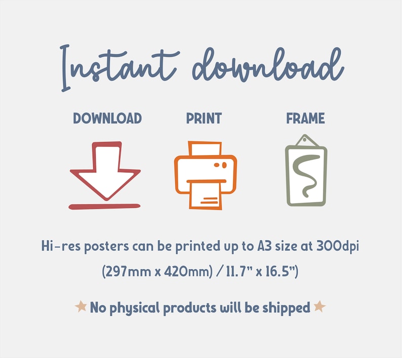 Set of 12 Educational Prints, Rainbow, Classroom Decor, Preschool ...