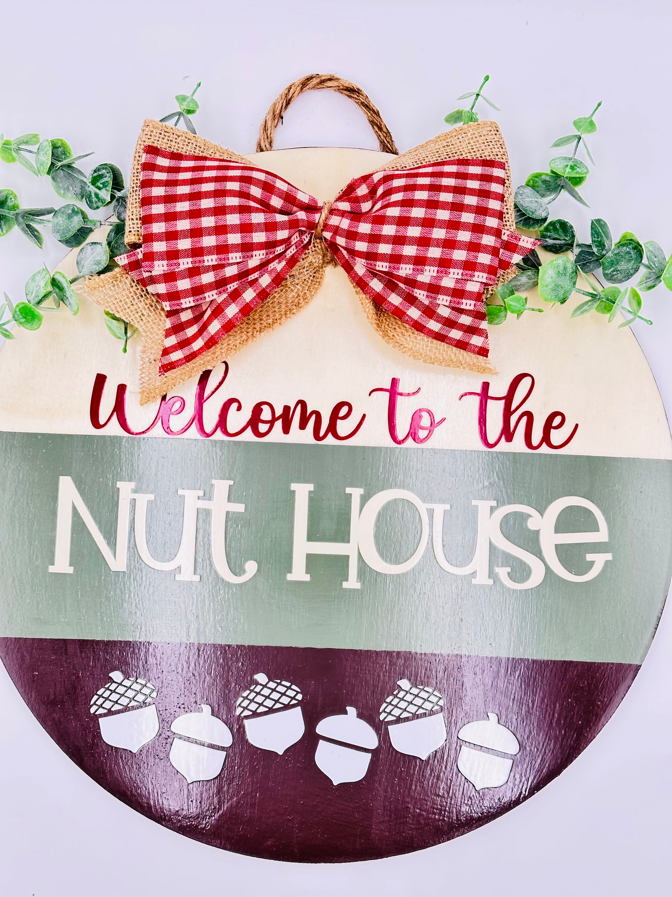 Welcome to the Nut House - Etsy