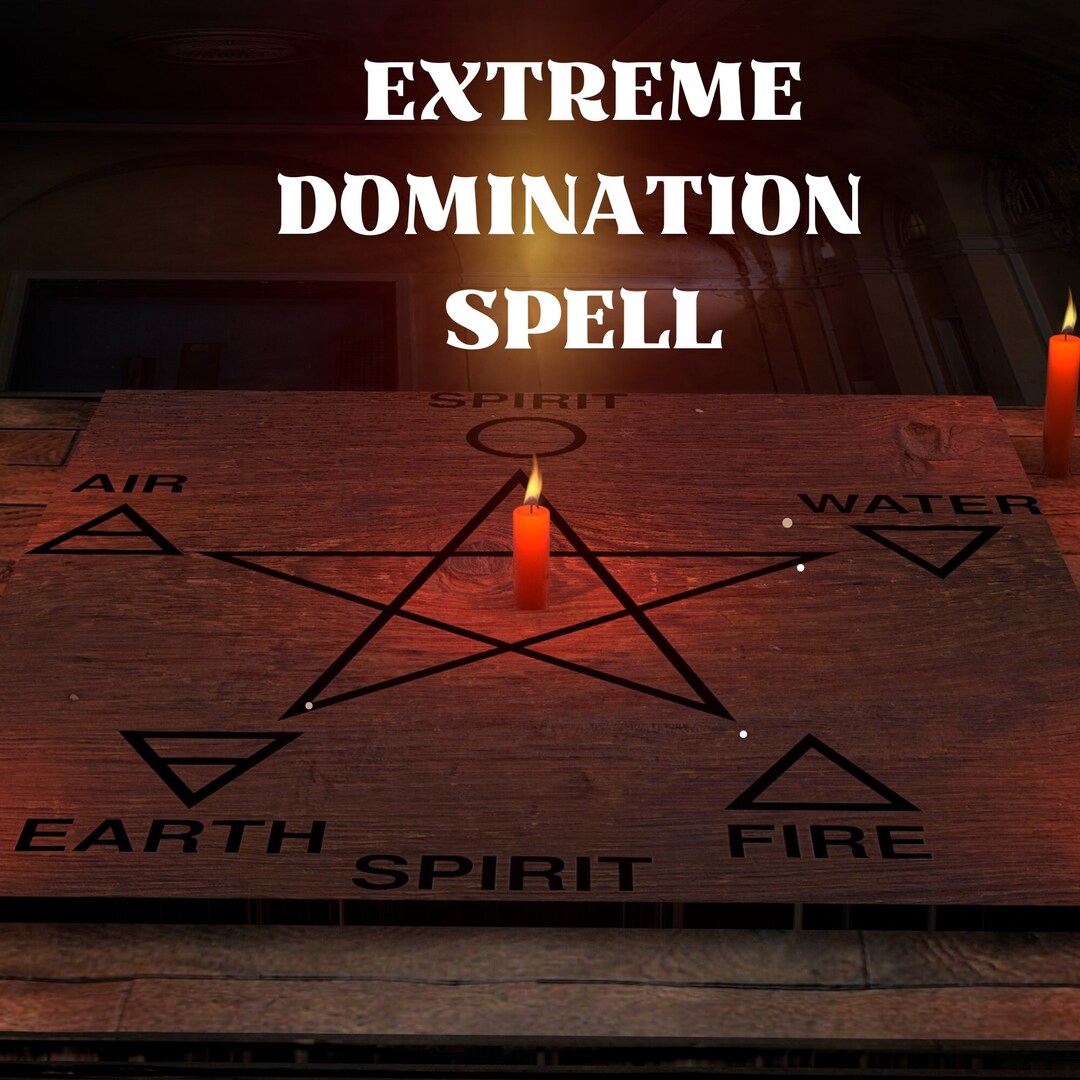 DOMINATION SPELL EXTREME Powerful Black Magic Spells Same Day - Etsy