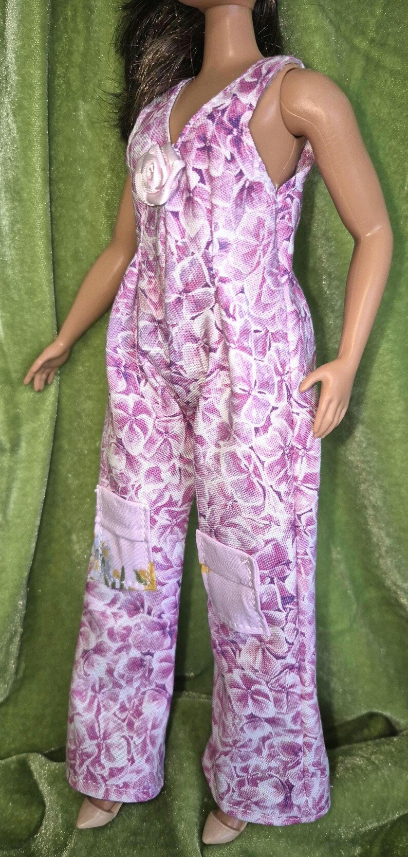 Curvy Doll Overalls PDF Pattern: 30cm Fashion Doll Clothes - Etsy