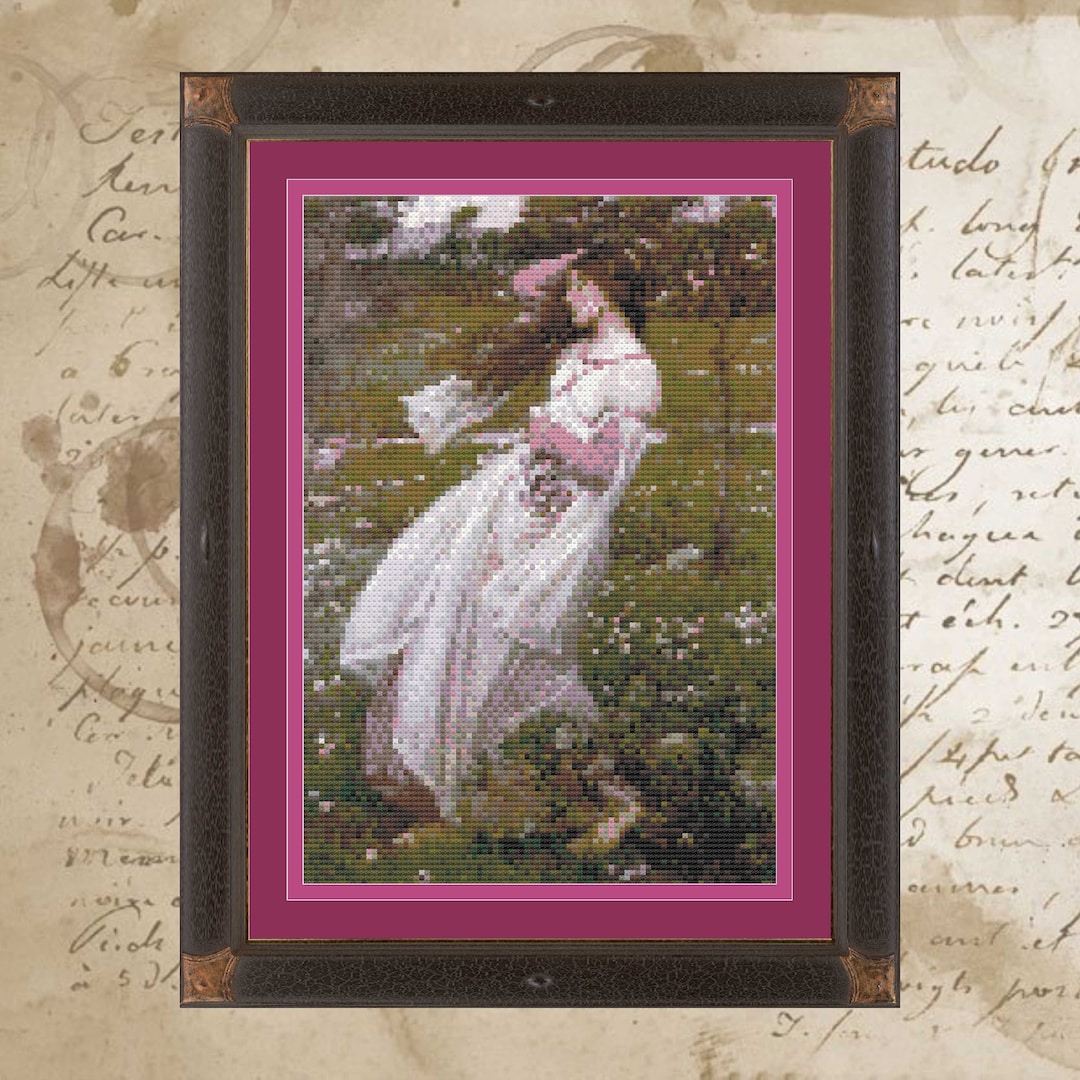 Windflowers by John William Waterhouse - Etsy