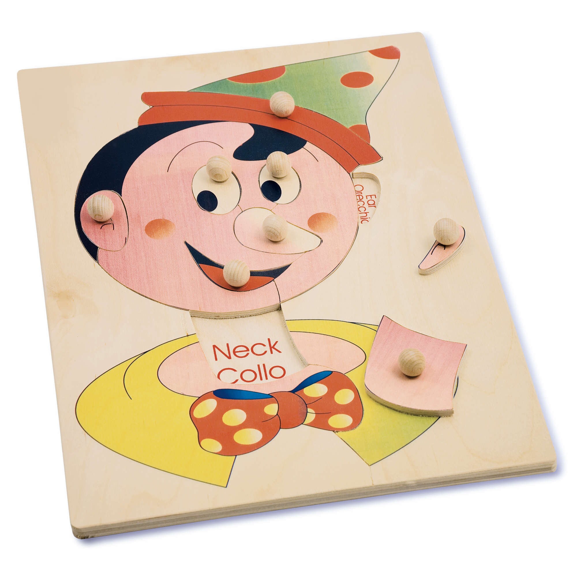Pinocchio Puzzle Face Diagram - Etsy