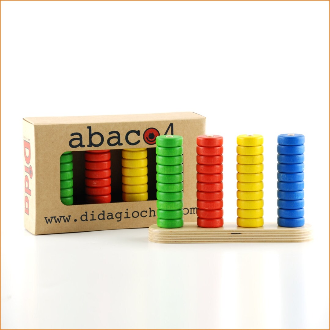 Abaco 4 Didactic and Math Game - Etsy