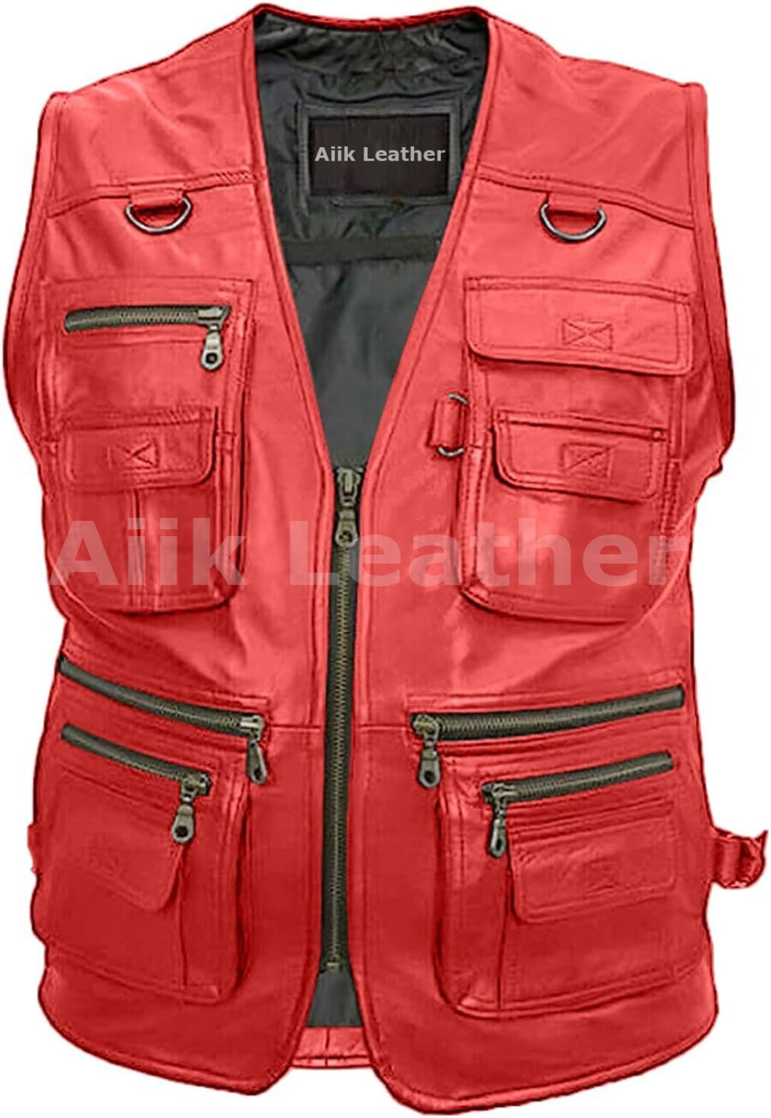 Men's High Quality Hunting Vest, Fishing Vest, Leisure Vest, Leather ...
