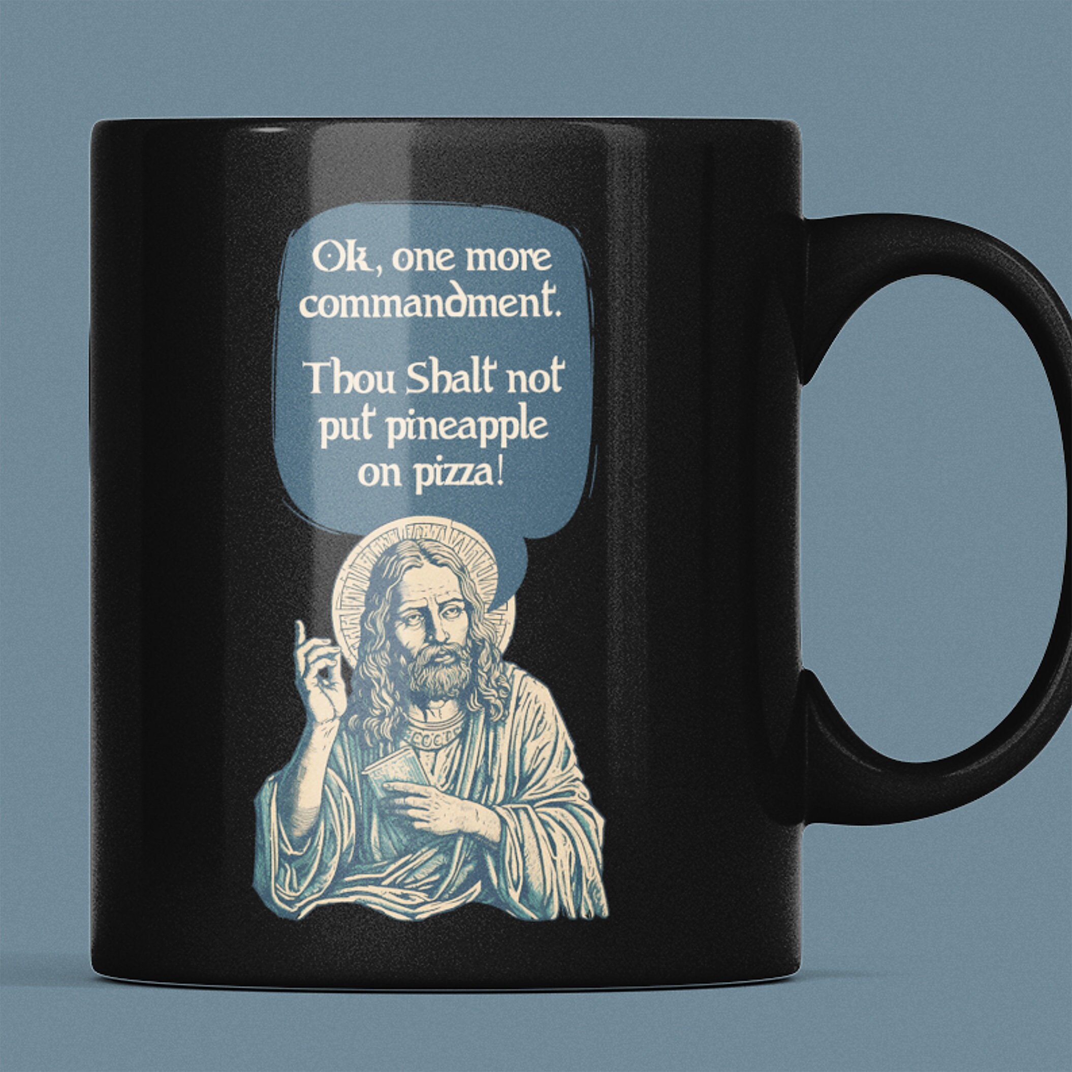 Bible Ten Commandments Religious Gifts,jesus Mug Funny,religious Mugs ...