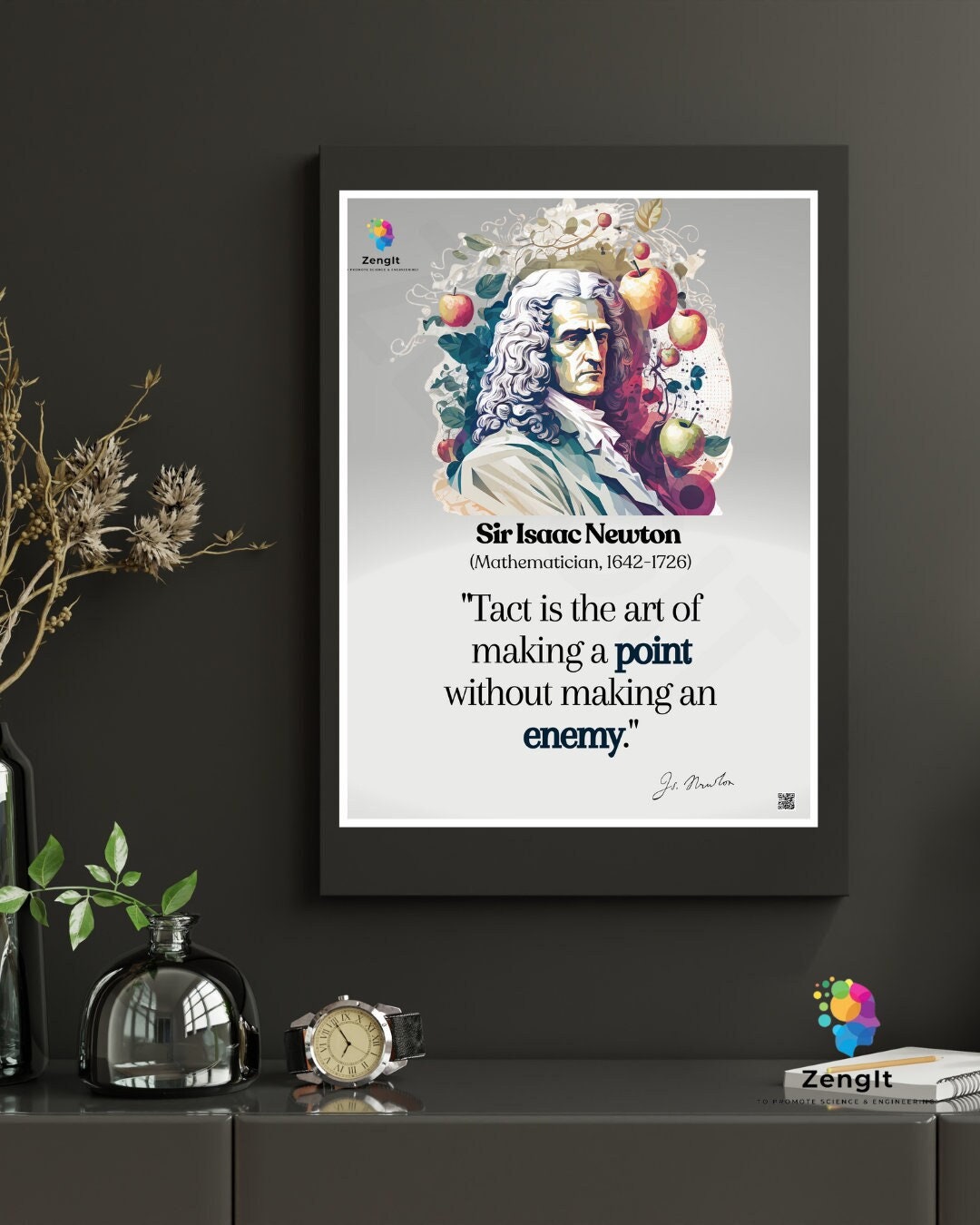 Isaac Newton Quote Digital Art Print Isaac Newton Art Isaac Newton Gift ...