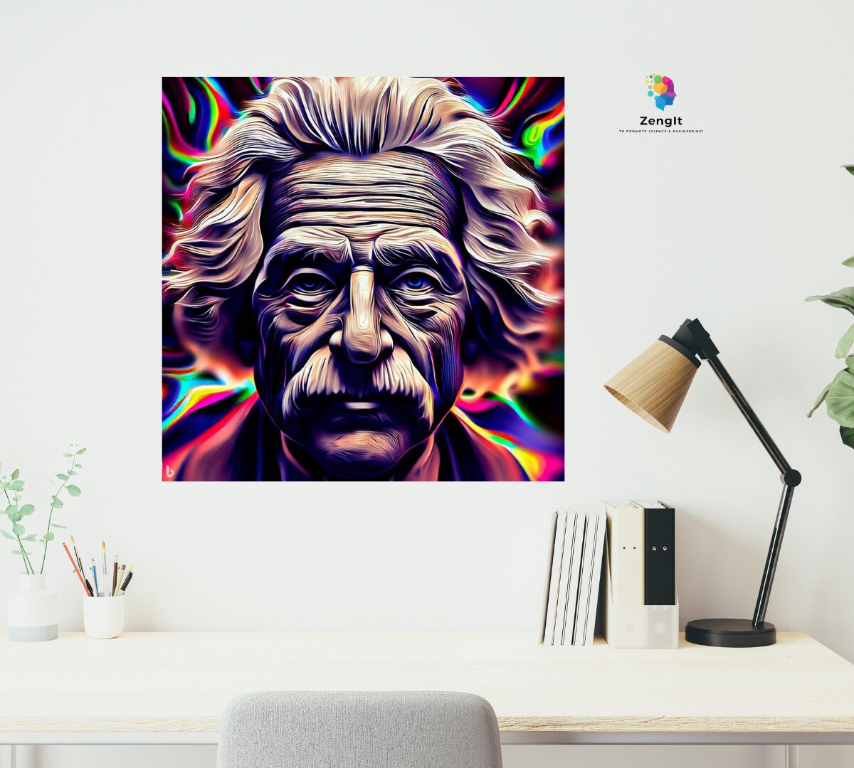 Albert Einstein Digital Print Einstein Poster Albert Einstein - Etsy