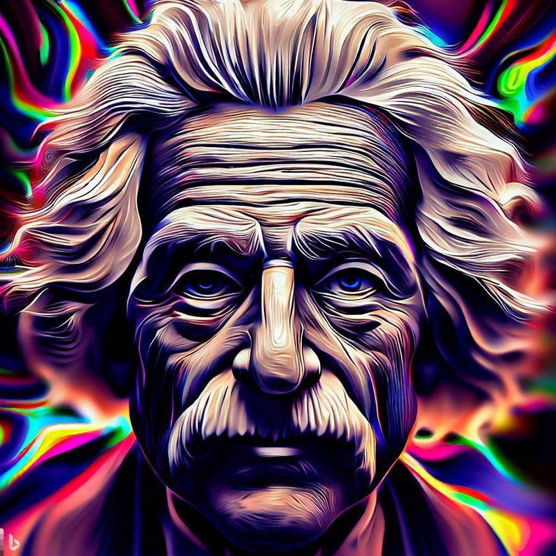Albert Einstein Digital Print Einstein Poster Albert Einstein - Etsy