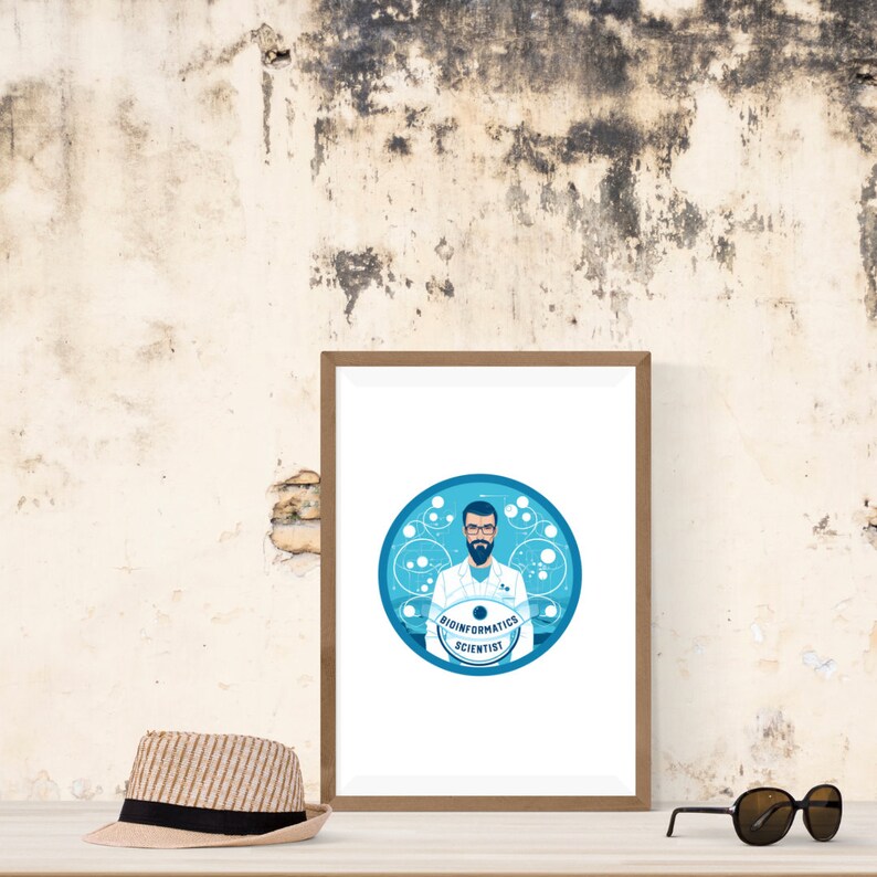 Bioinformatics Scientist Art Inspiring Bioinformatics Wall Art ...