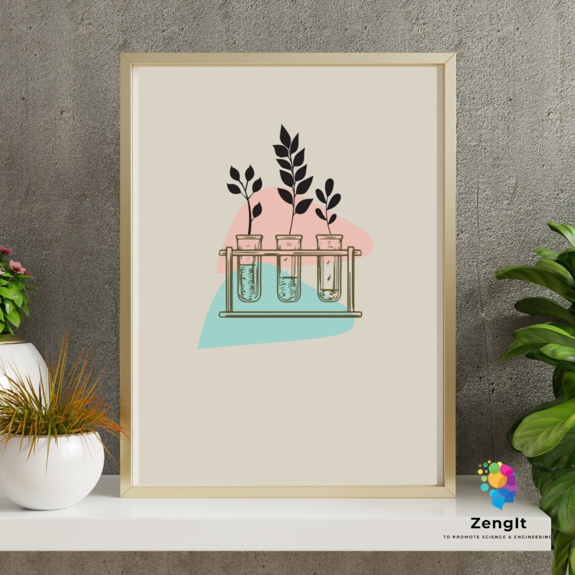 Science Wall Prints, Biology & Chemistry Wall Art, Science Poster Print ...