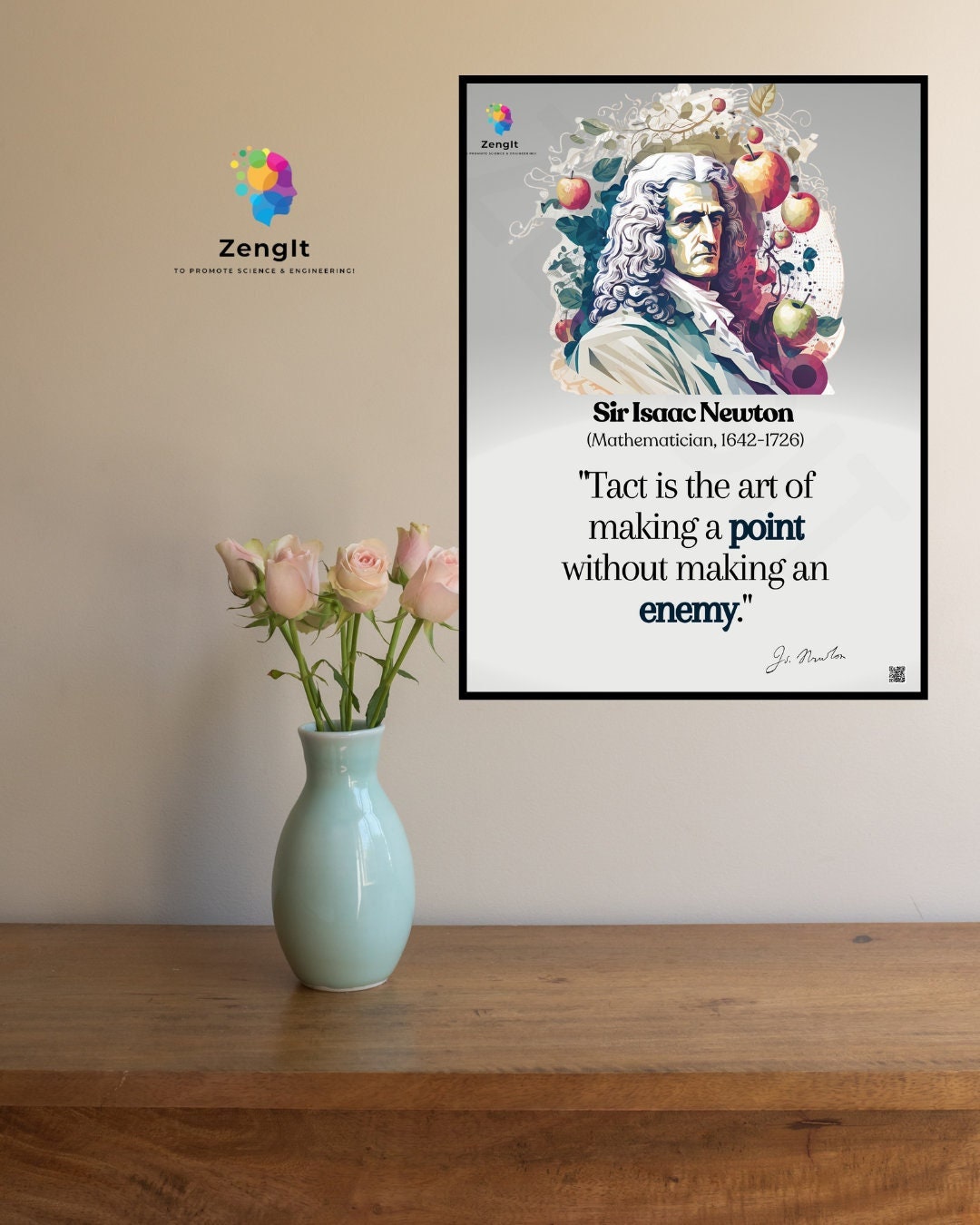 Isaac Newton Quote Digital Art Print Isaac Newton Art Isaac - Etsy