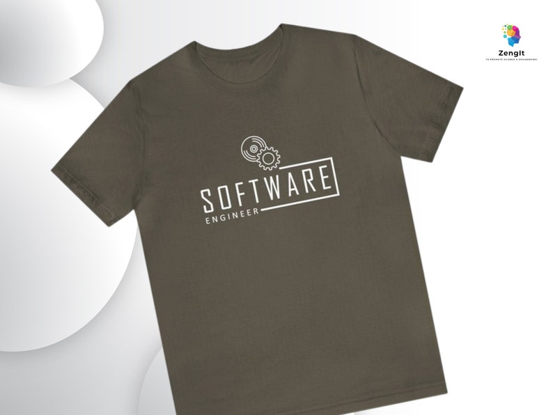 Software Engineer Tshirt Tech Apparel Unisex Cotton Tee Engineer