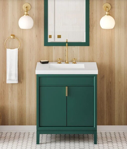 30 Forest Green Theodora Vanity & Multiple Vanity Tops - Etsy