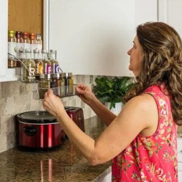 Under Cabinet Spice Rack - Etsy