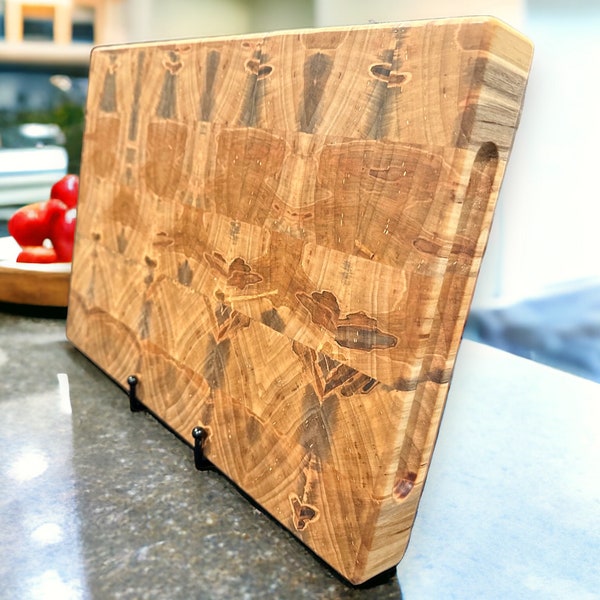 End Grain Cutting Board - Etsy