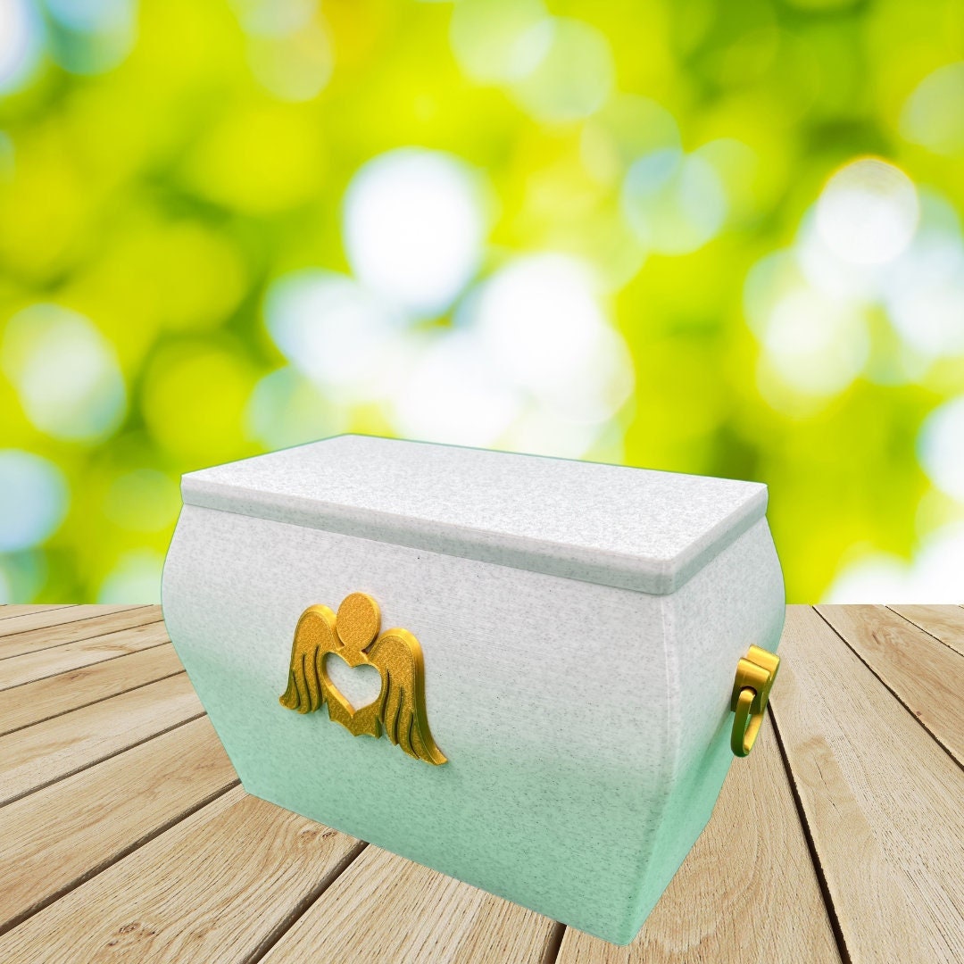 Children's Coffin - White Coffin for a Little Angel, Coffin With an ...