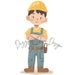 Engineer Boy Vector Illustration - Etsy