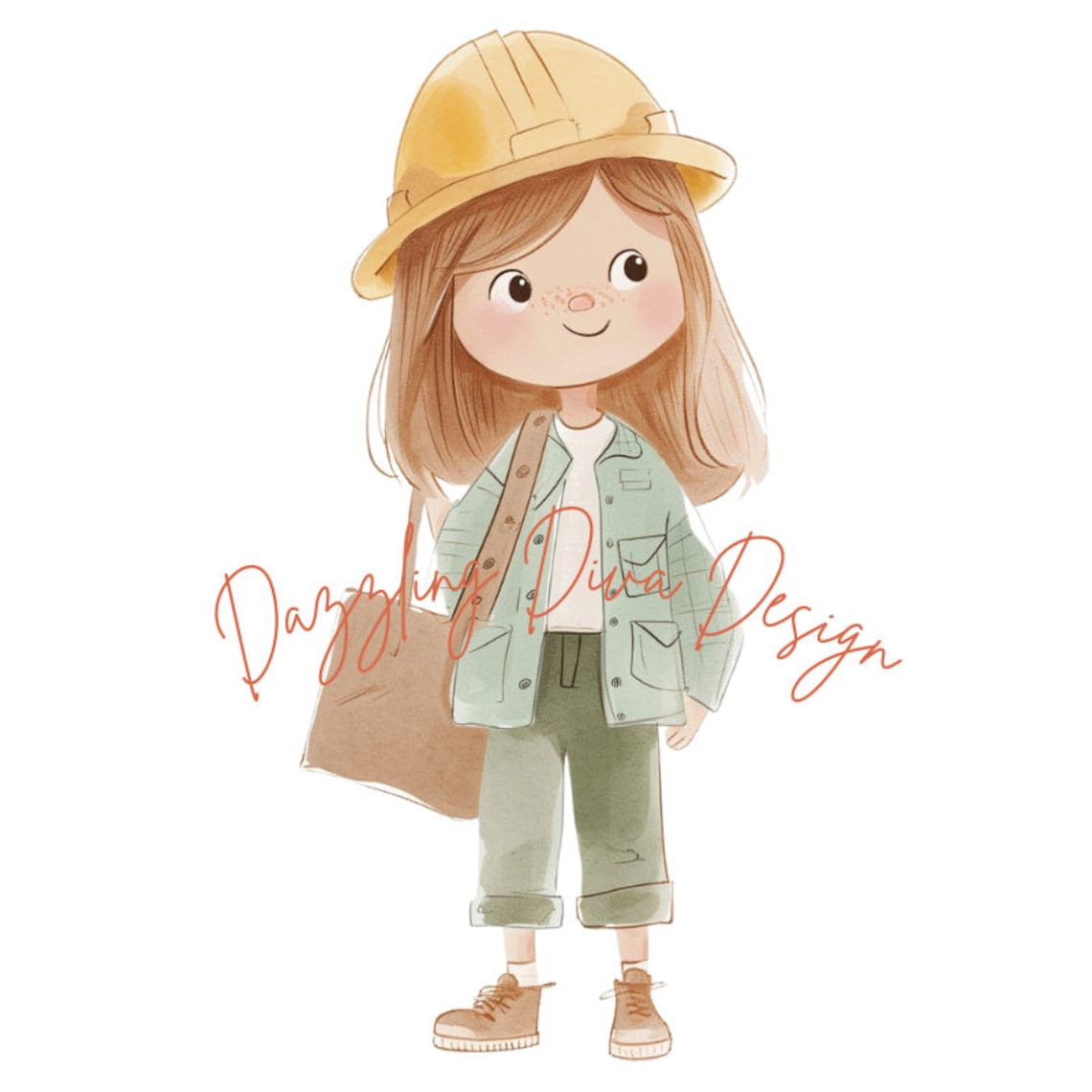 12 Engineer Girl Vector Illustration - Etsy