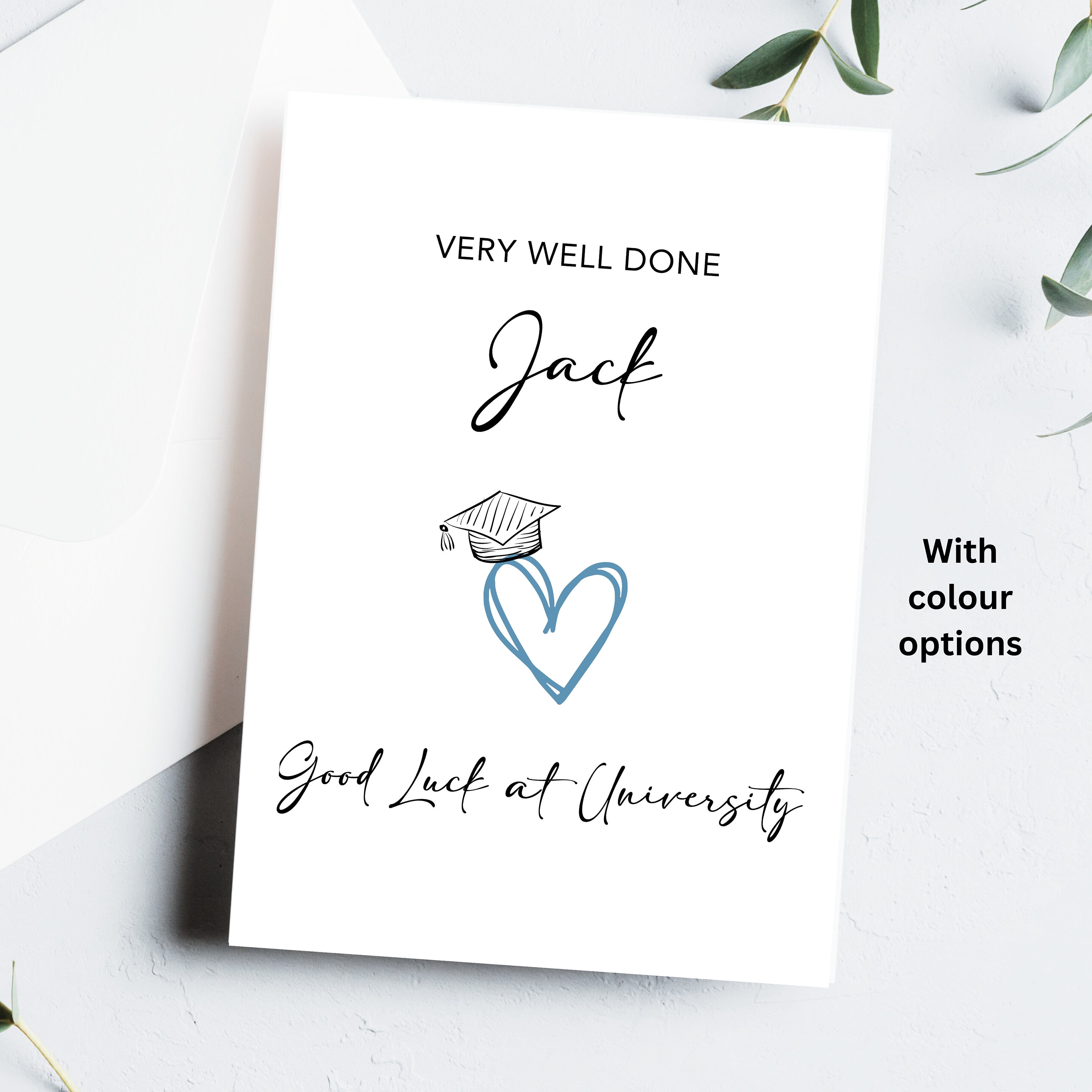 Good Luck at University Card, Going to Uni Card, University Card, Uni ...