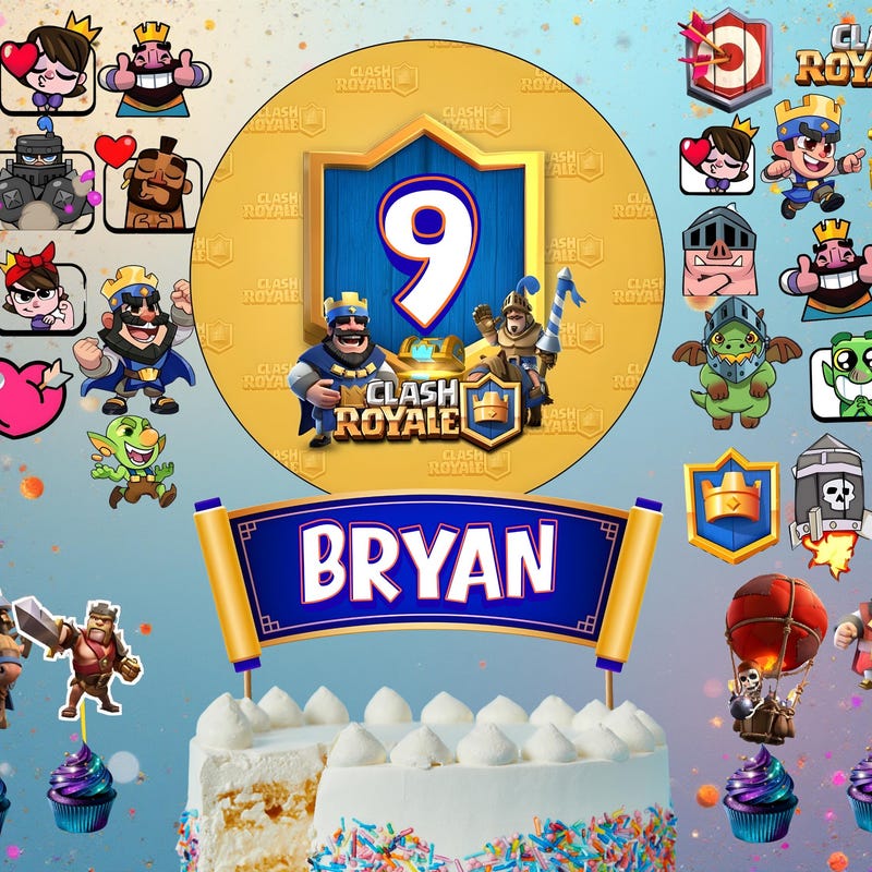 Clash royale stickers - Etsy México