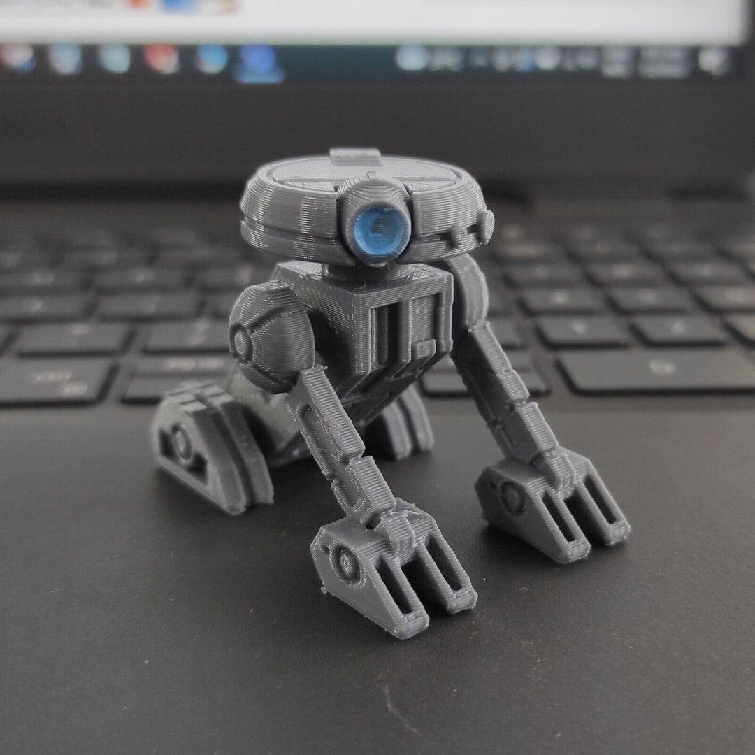 Custom 3D Printed T3-M4 Droid for 3.75 Inch Fig Unpainted Vintage ...