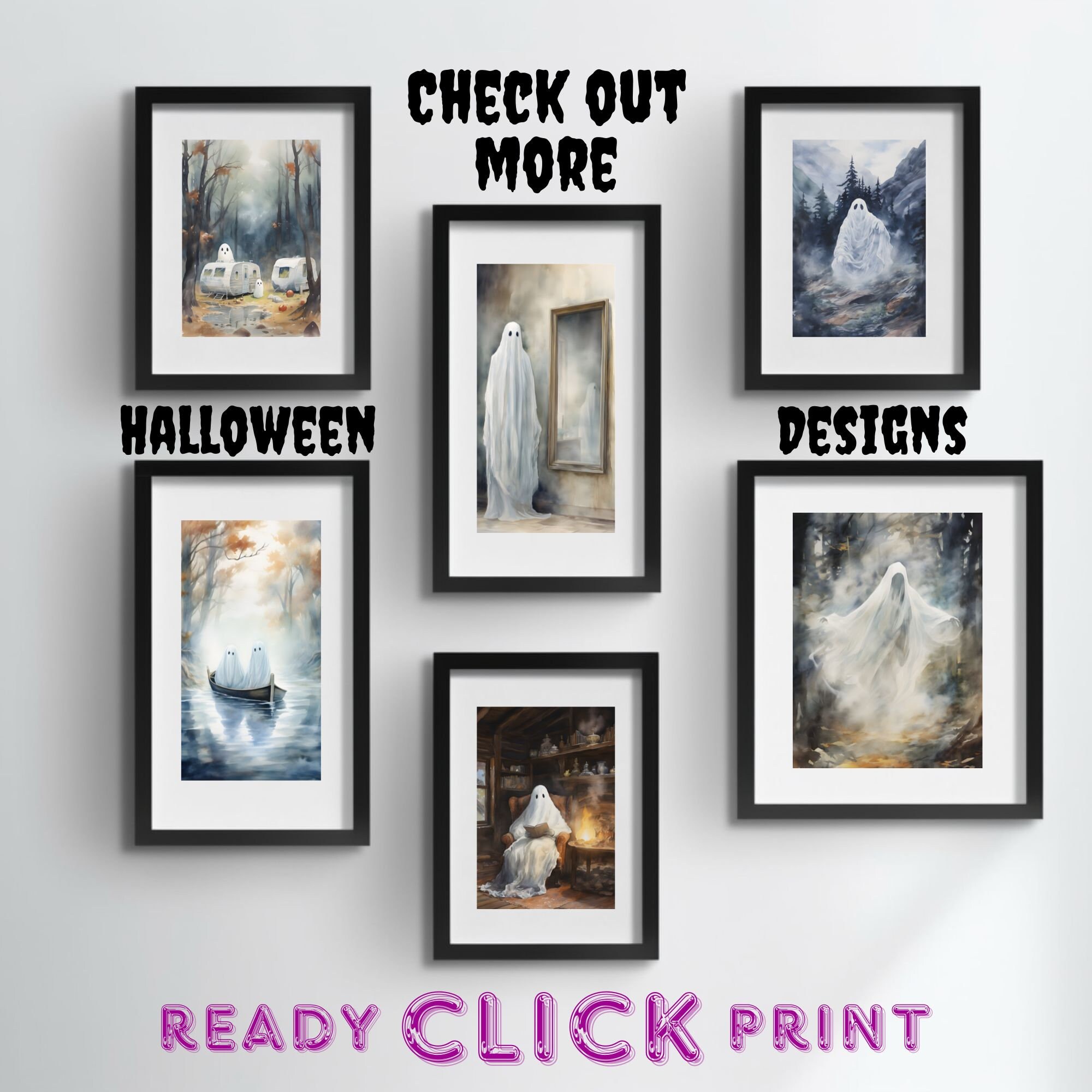 Swimming Pool Ghost Poster Instant Digital Download Ghost in the ...