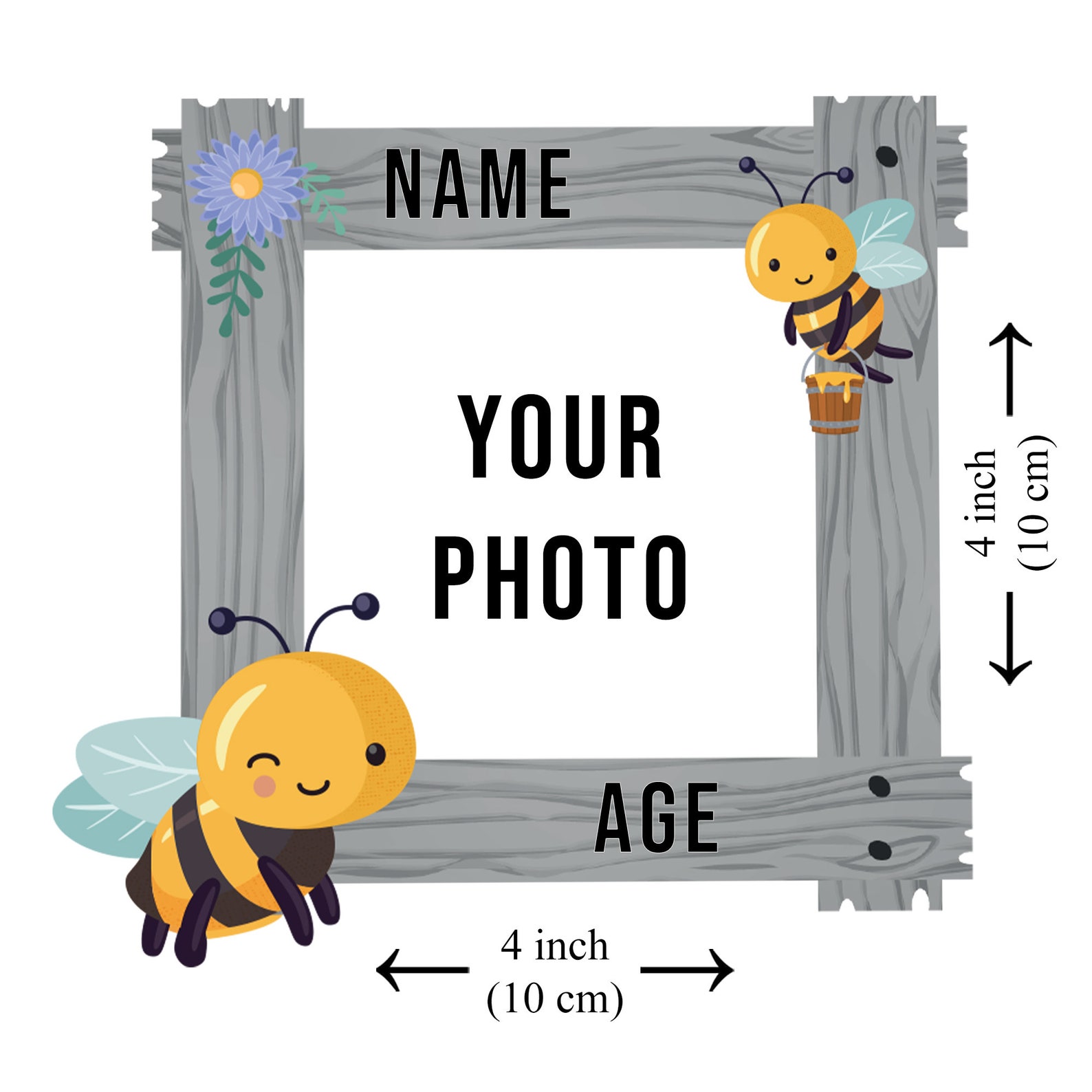 Custom Princess Theme Photo Magnet Birthday Party Favor, Princess ...