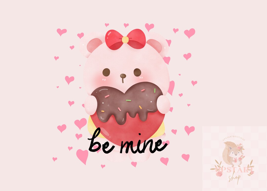 Be Mine Png, Valentine's Png, Retro Valentines Png, Valentines Day ...