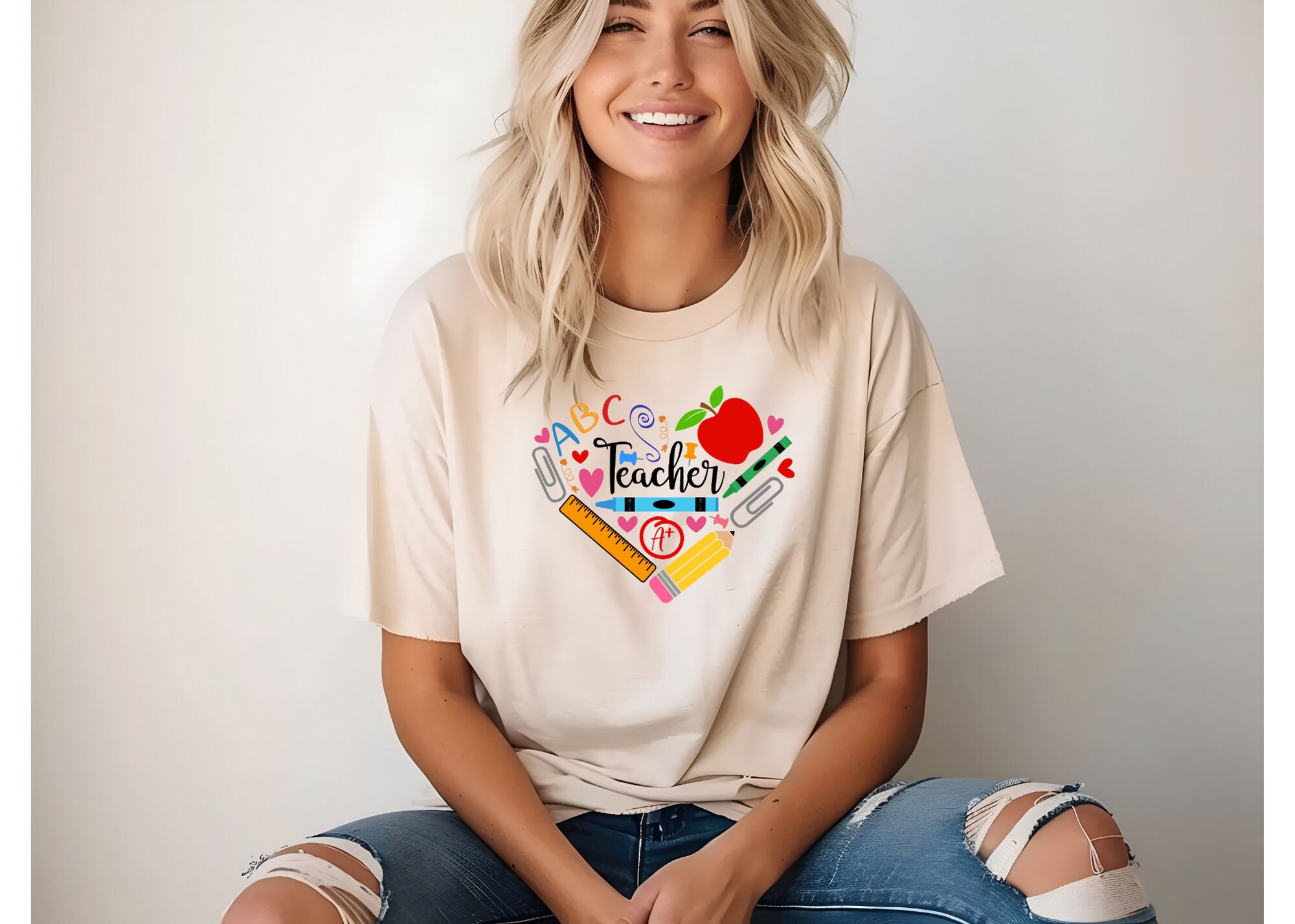 Teacher Appreciation Gift, Cute Teacher Shirts, Gift for Teacher ...