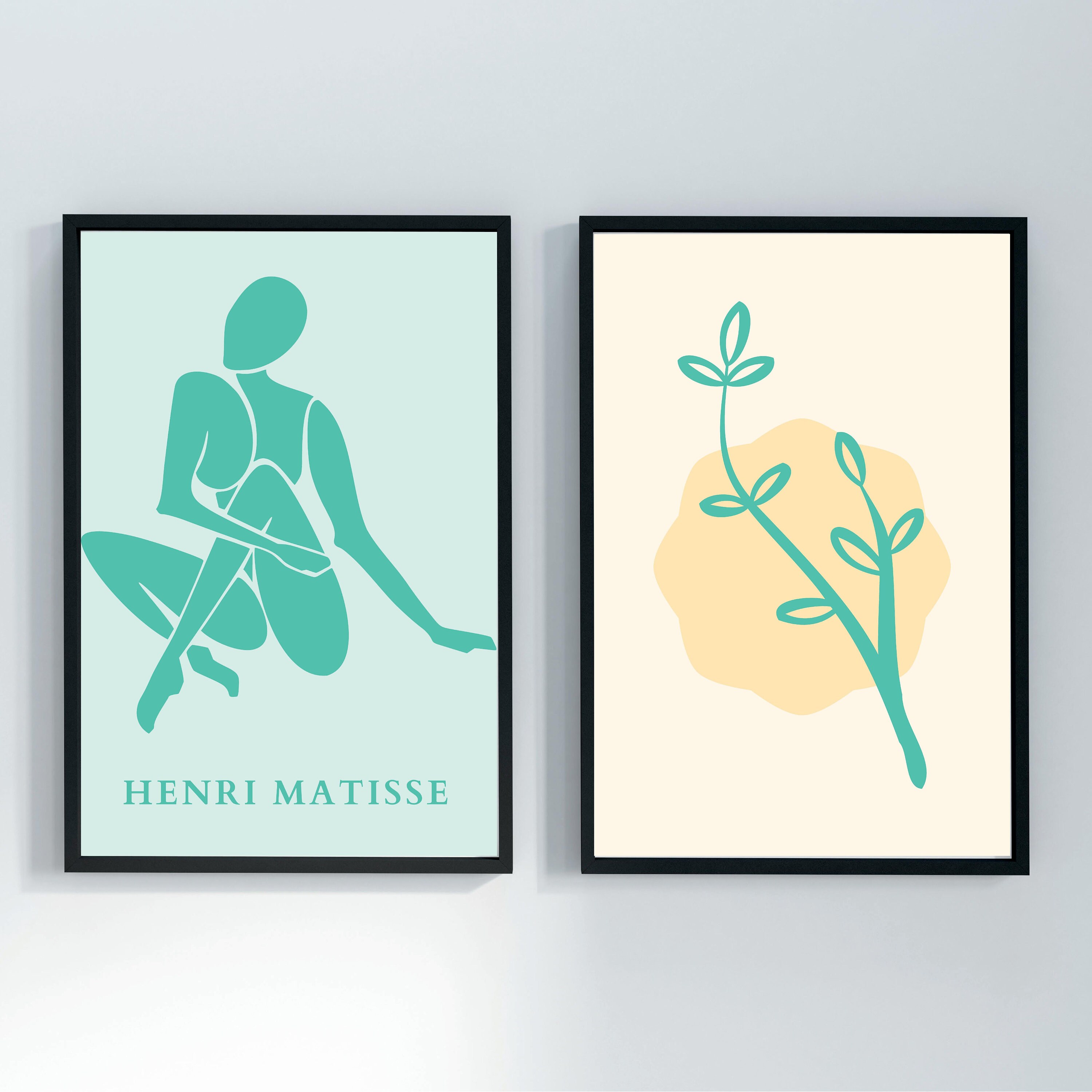 Exhibition Poster Set of 6, Gallery Wall Set, Matisse Print Set, Museum ...