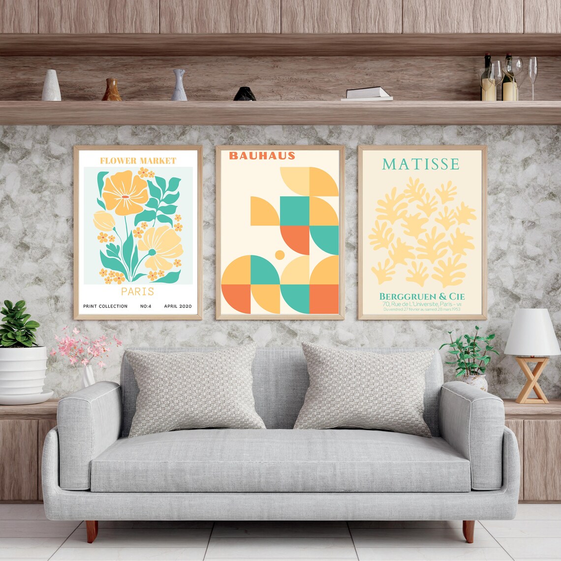Exhibition Poster Set of 6, Gallery Wall Set, Matisse Print Set, Museum ...