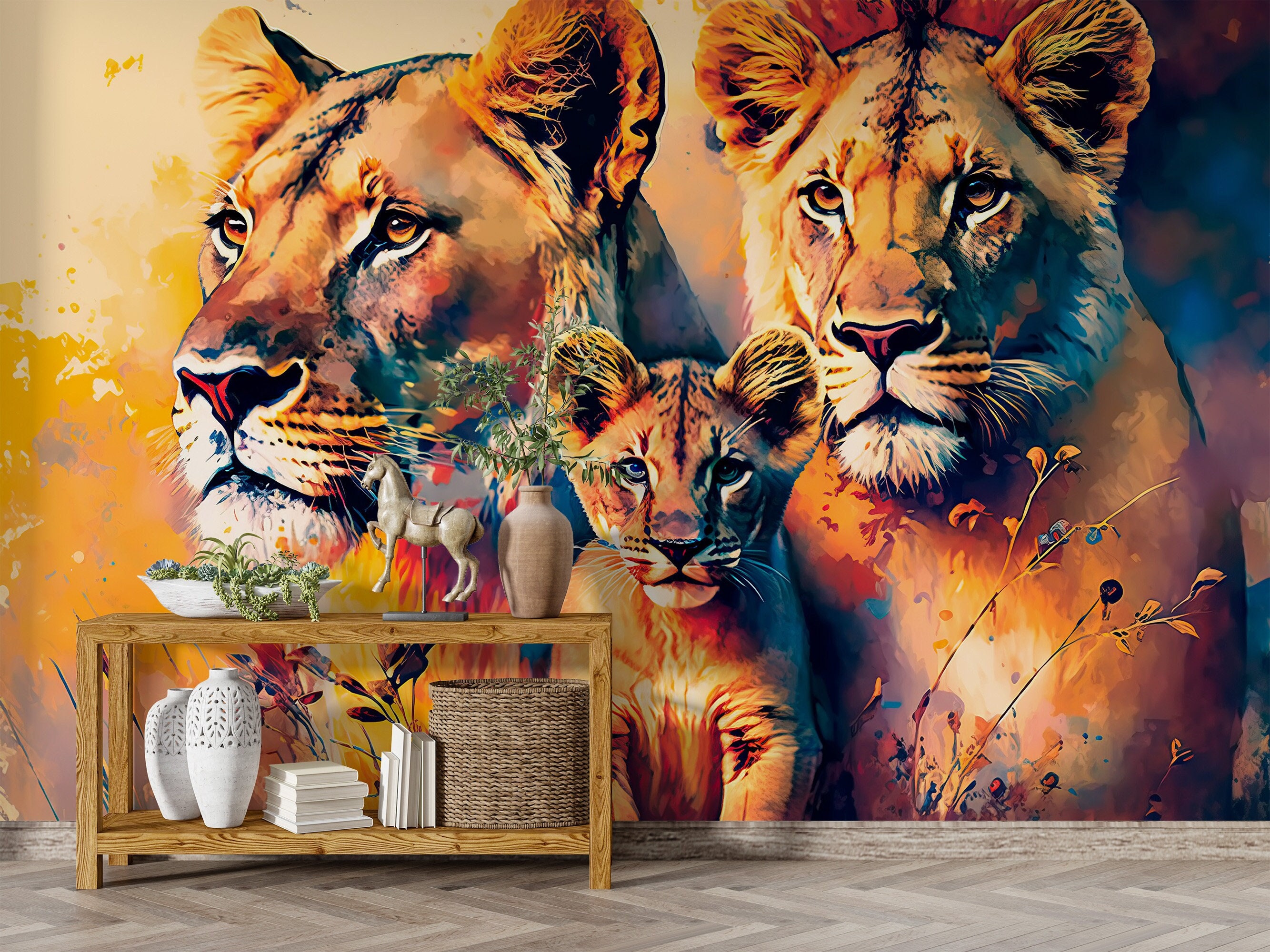 Siberian Lion Wallpaper