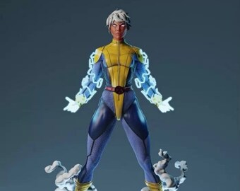 Storm From Statue STL File, 3D Digital Printing STL File for 3D ...