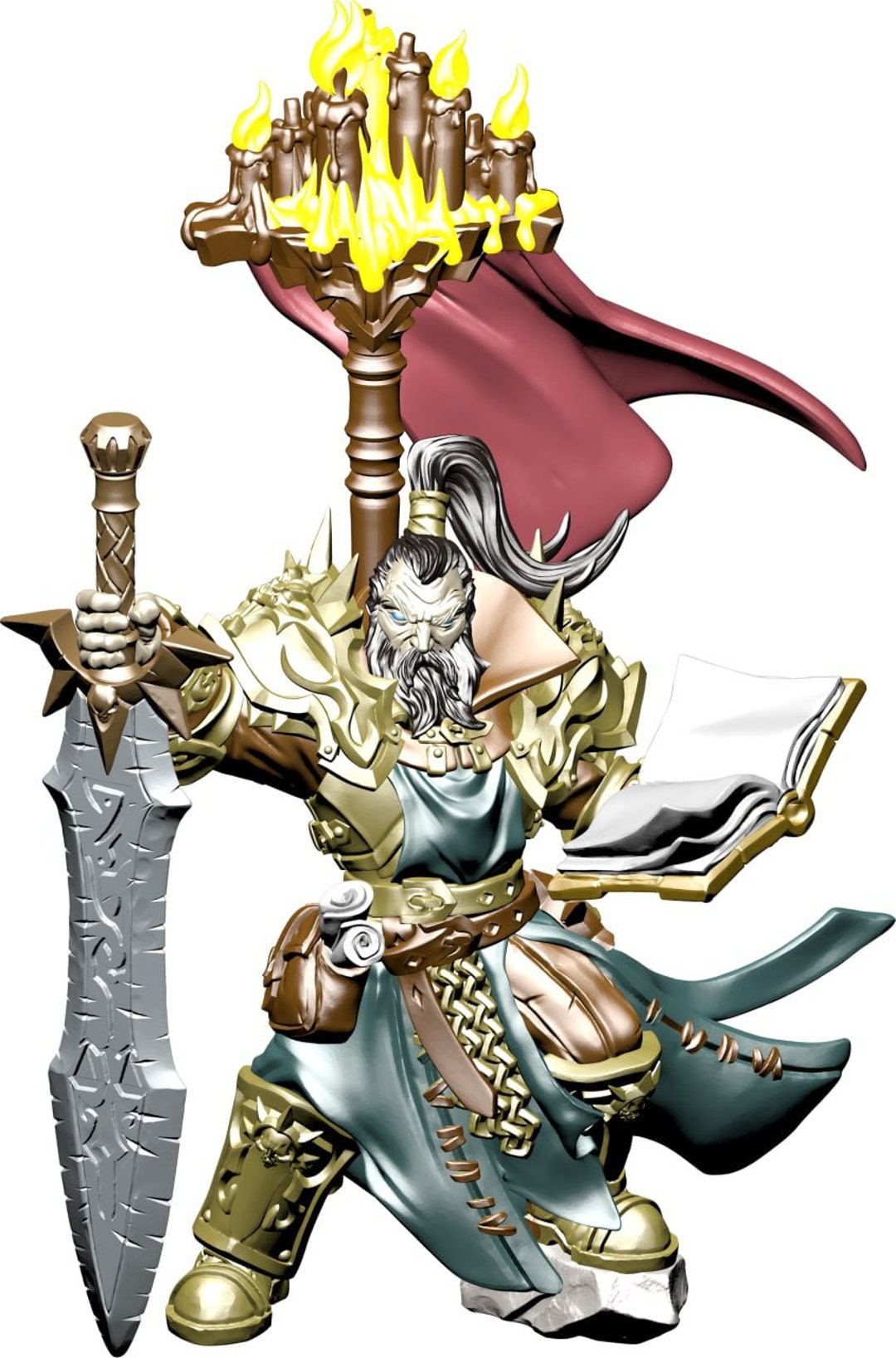 Lord Commander Statue STL File, 3D Digital Printing STL File for 3D ...