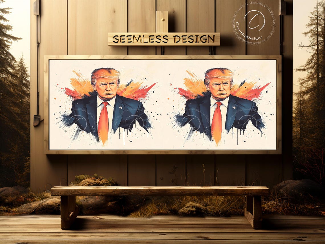 Trump 2024 Tumbler Wrap, Trump SVG, Seamless Sublimation 20 Oz Tumbler ...