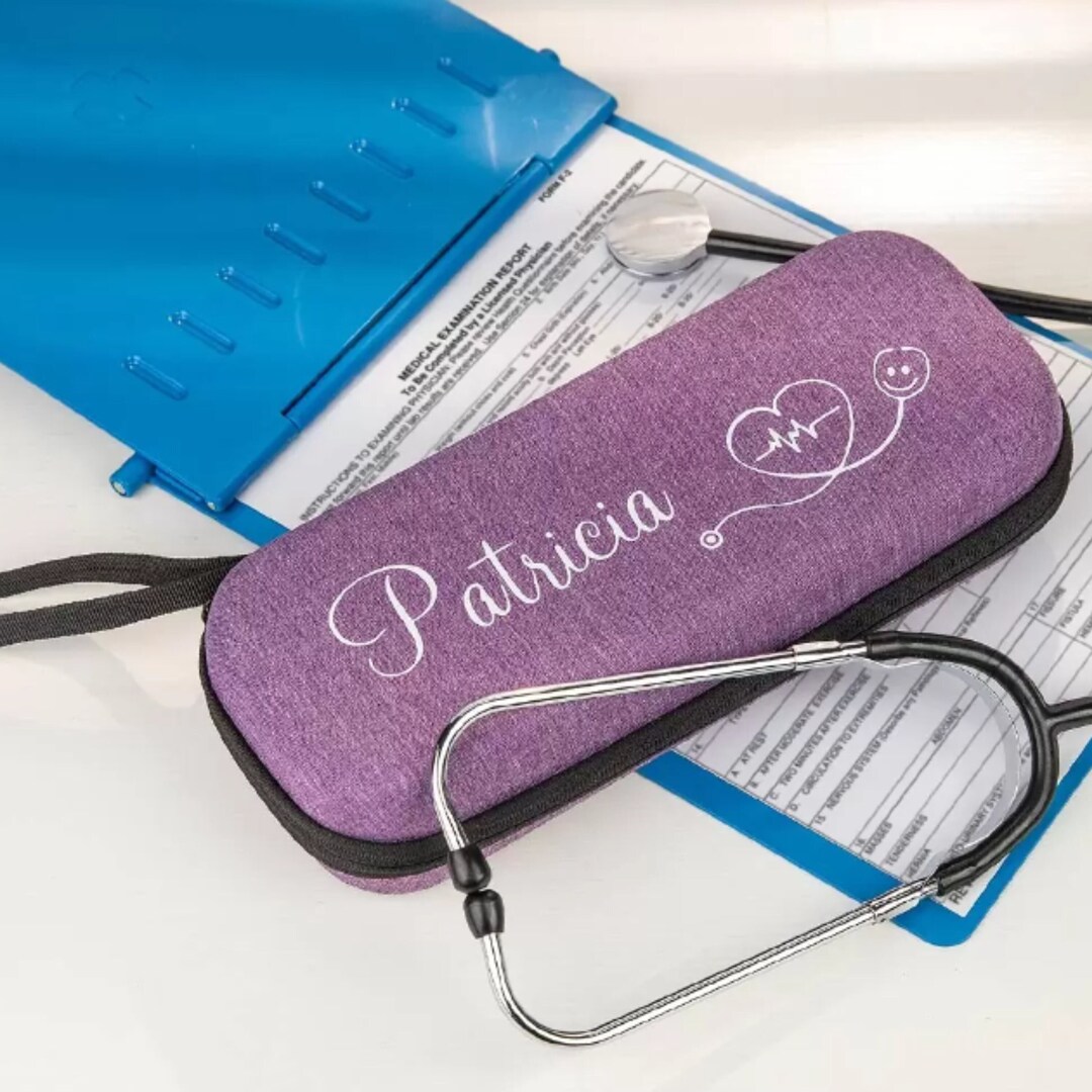 Customized Nurses and Doctors Gifts Name Stethoscope Storage Case for ...