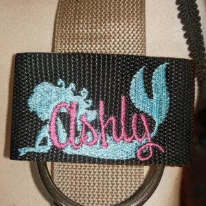 Personalized Scuba Dive Name Tag Custom Embroidered BCD Strap Gift for ...