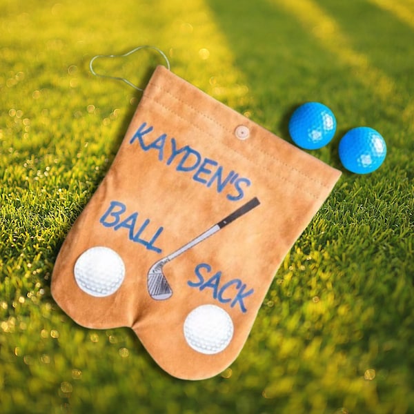Funny Golf Ball Bag - Etsy