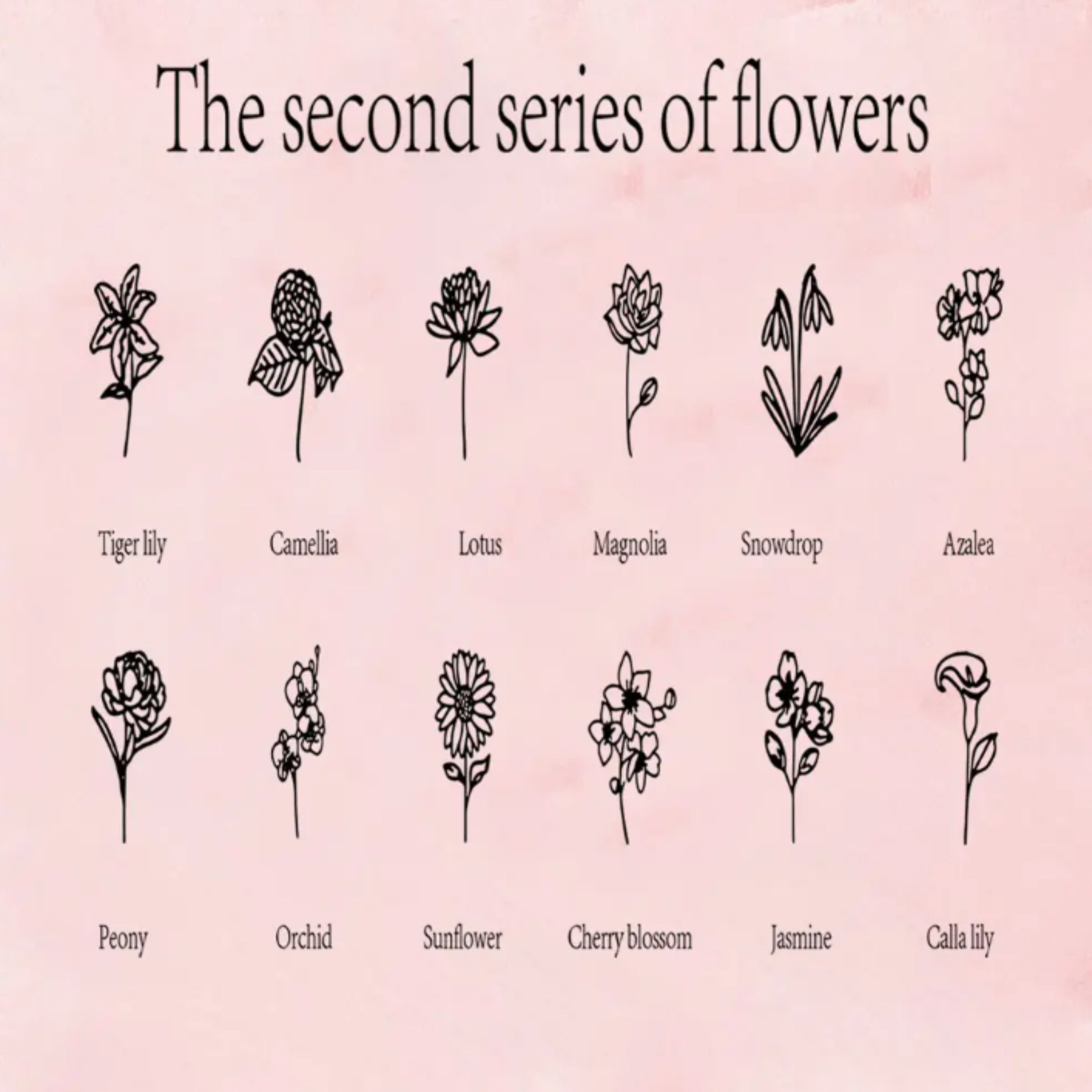 Personalized Birth Flower Sewing Kit Gift for Her Mom Grandma Portable ...