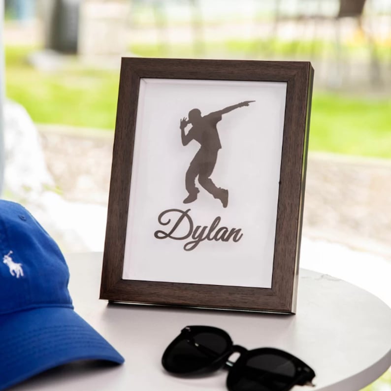 Personalized Dance Pin Shadow Box Custom Dance Pin Display Customized ...
