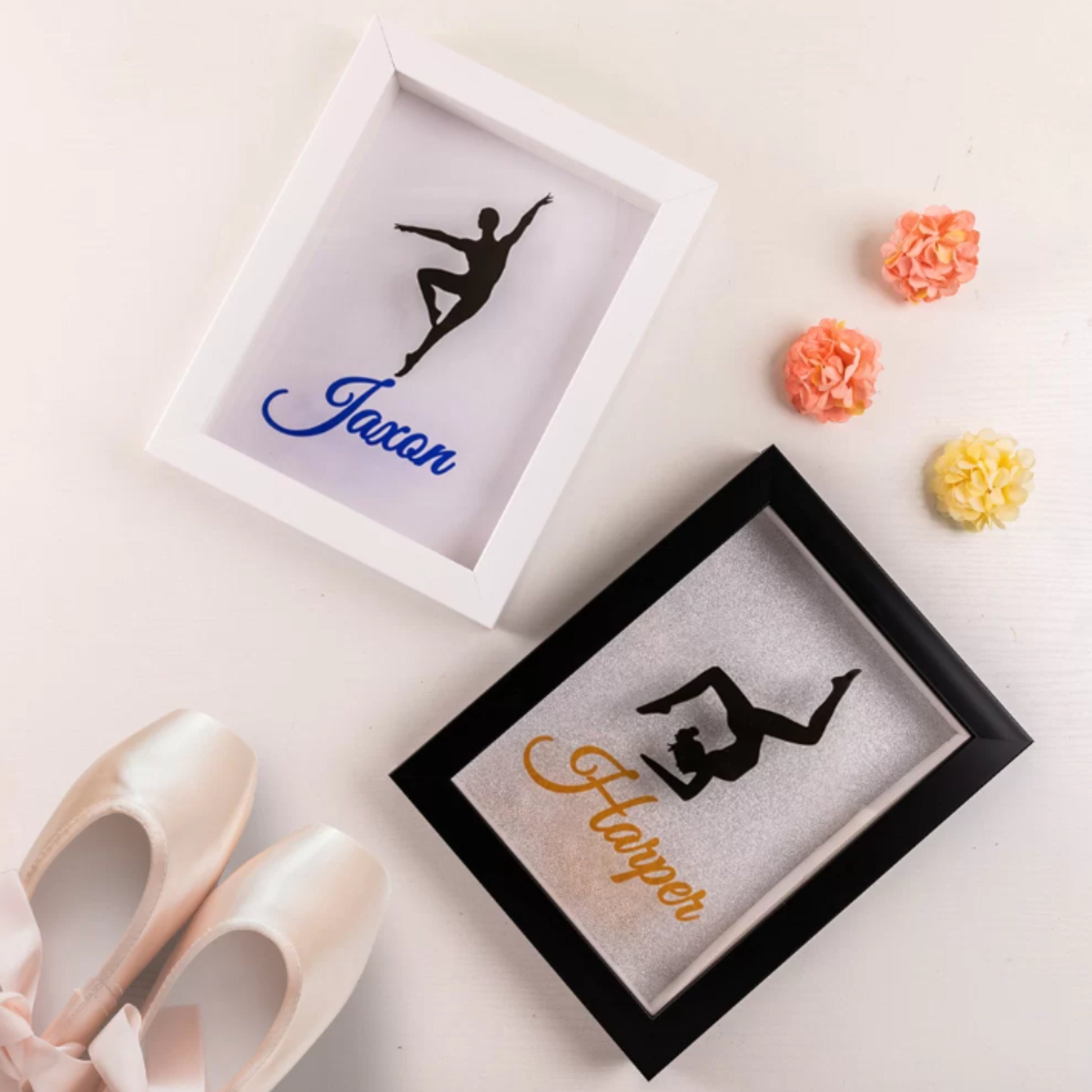 Personalized Dance Pin Shadow Box Custom Dance Pin Display Customized ...