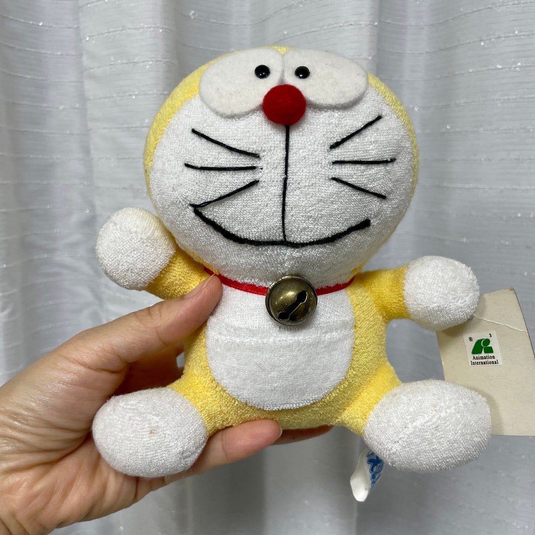Rare Yellow Doraemon Plush,vintage Doraemon Stuffed Animals ,japanese ...