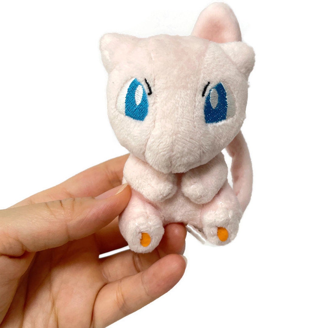 Mew Plush Toy, Japanese Anime Stuffed Animal, Personalized Gift - Etsy UK