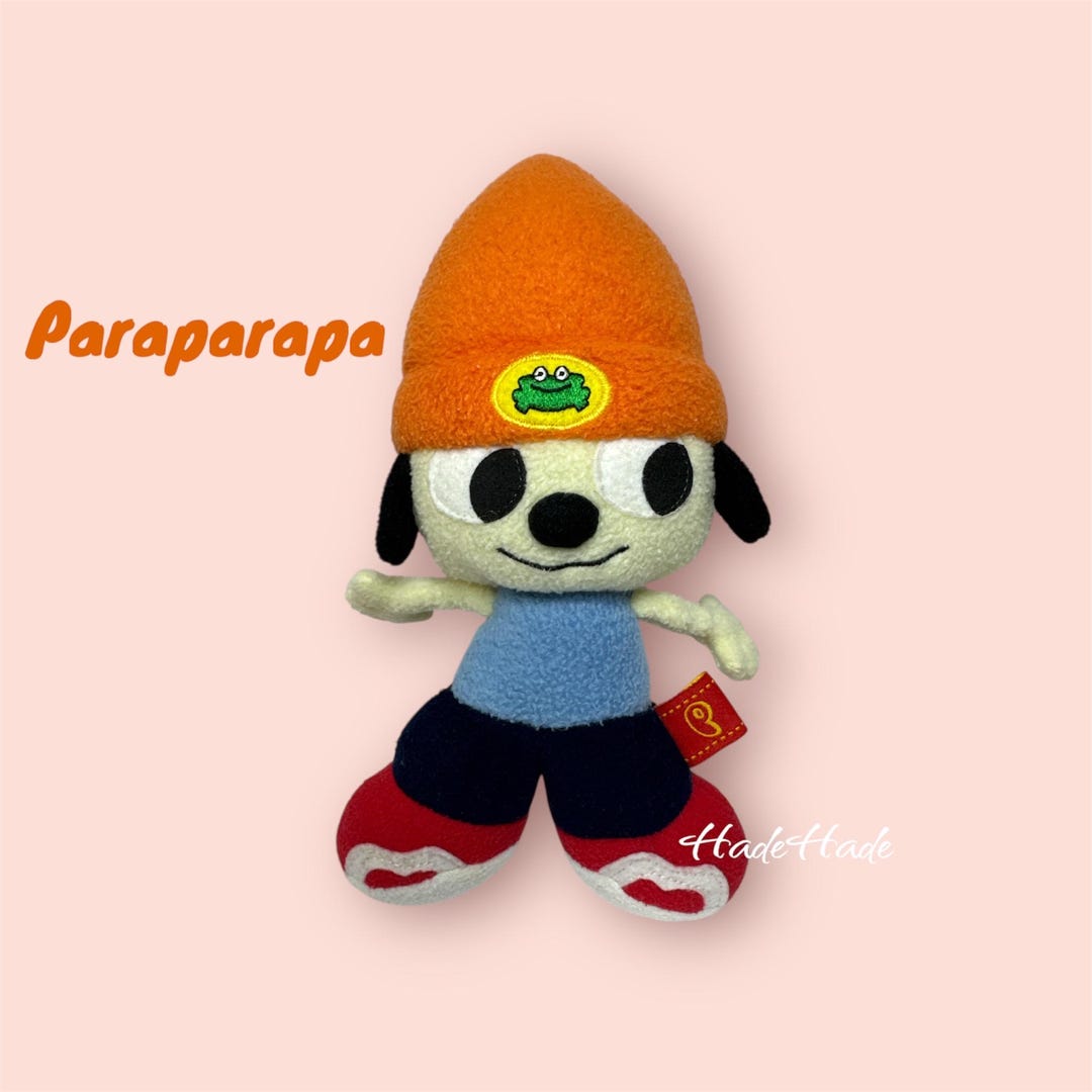 Parappa the Rapper Plush Toy Tagged H 24cm Vintage Game Charactergoods ...